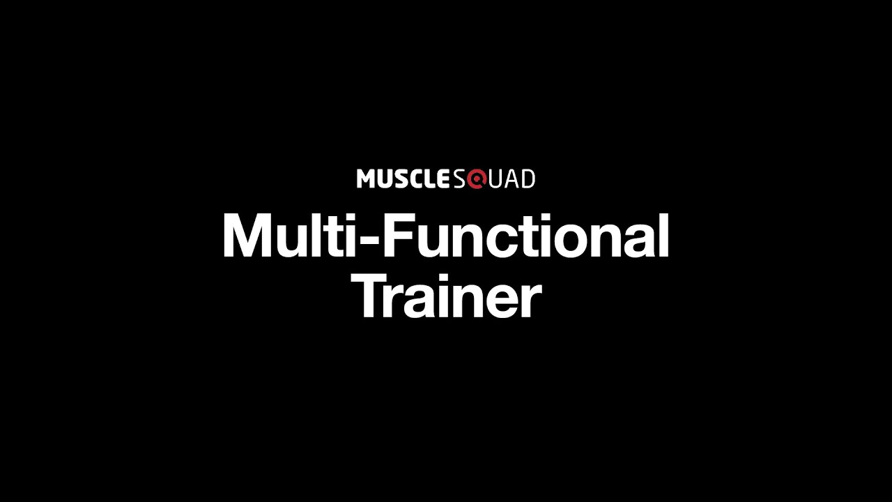 MuscleSquad Multi Functional Trainer | Full Demo | Setup | Benefits - YouTube