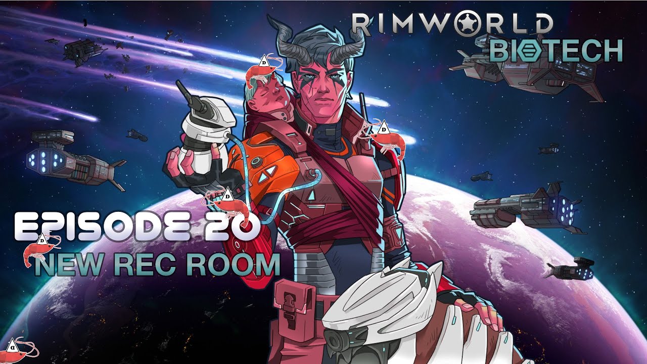 Rimworld Biotech Episode 20 New Rec Room - YouTube