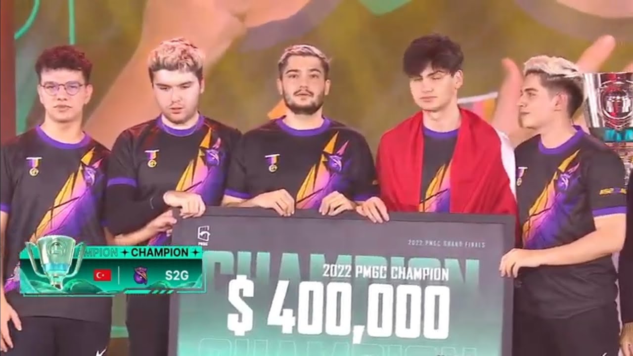 [PMGC] PUBG Mobile Global Championship Grand Finals 2022 CHAMPION S2G ...