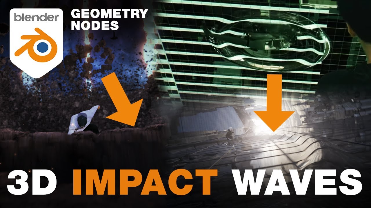 EASY Way To Create An IMPACT WAVE In Blender! - YouTube