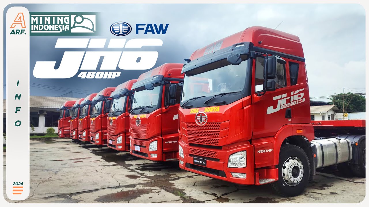 Tractor Head Premium & Paling Canggih Dari FAW !! Inilah FAW JH6 ...