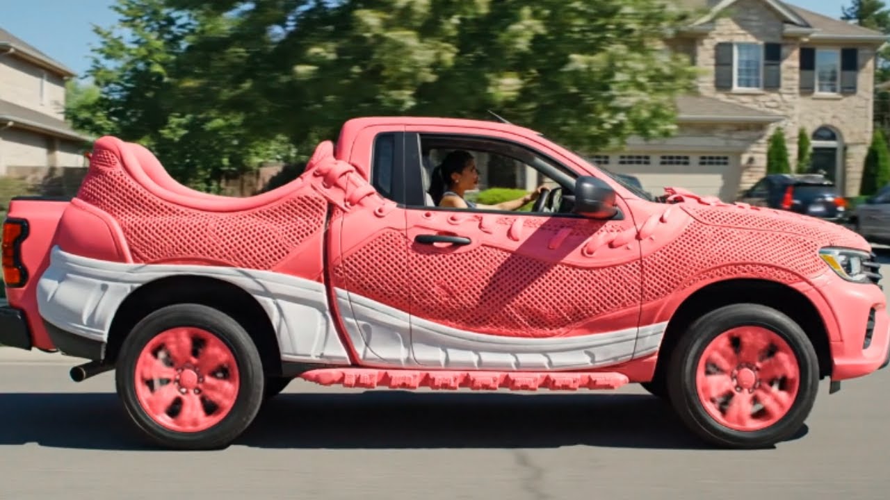 Unbelievable Shoe Cars! Stunning Shoe-Shaped Pickup Trucks | Sneakers ...