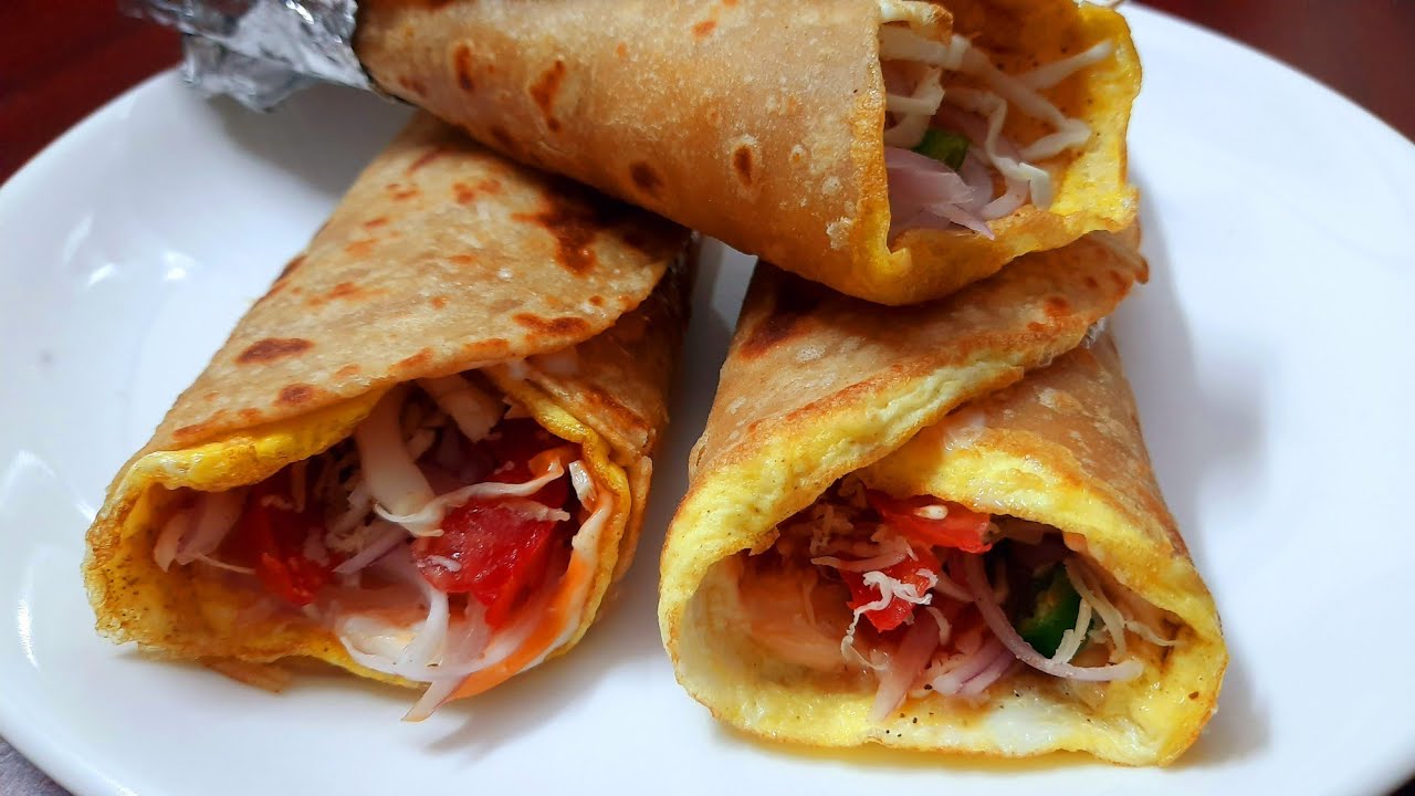 New style Egg roll | Quick egg frankie | Easy Egg roll recipe | Egg ...