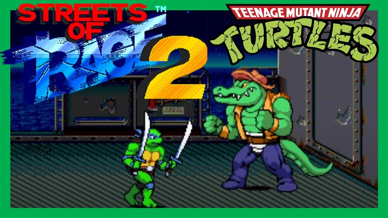 Teenage Mutant Ninja Turtles in Streets of Rage 2 (VTuber) - YouTube