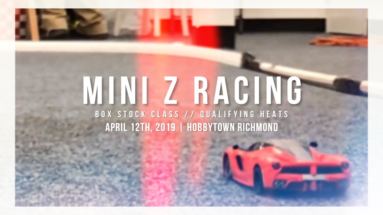 RC Car Racing - Kyosho Mini Z Race Box Stock Qualifying Heat 2 of 4 ...