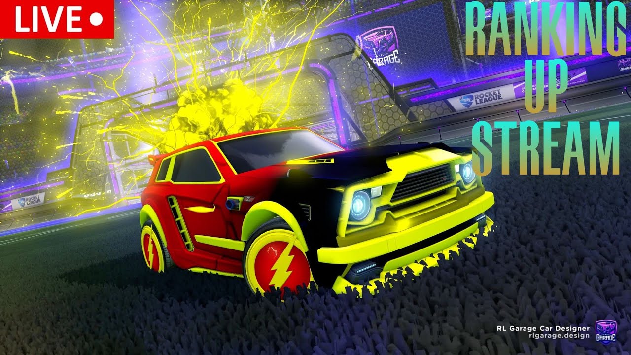 *LIVE* RANKING UP TO GC | Rocket League - YouTube