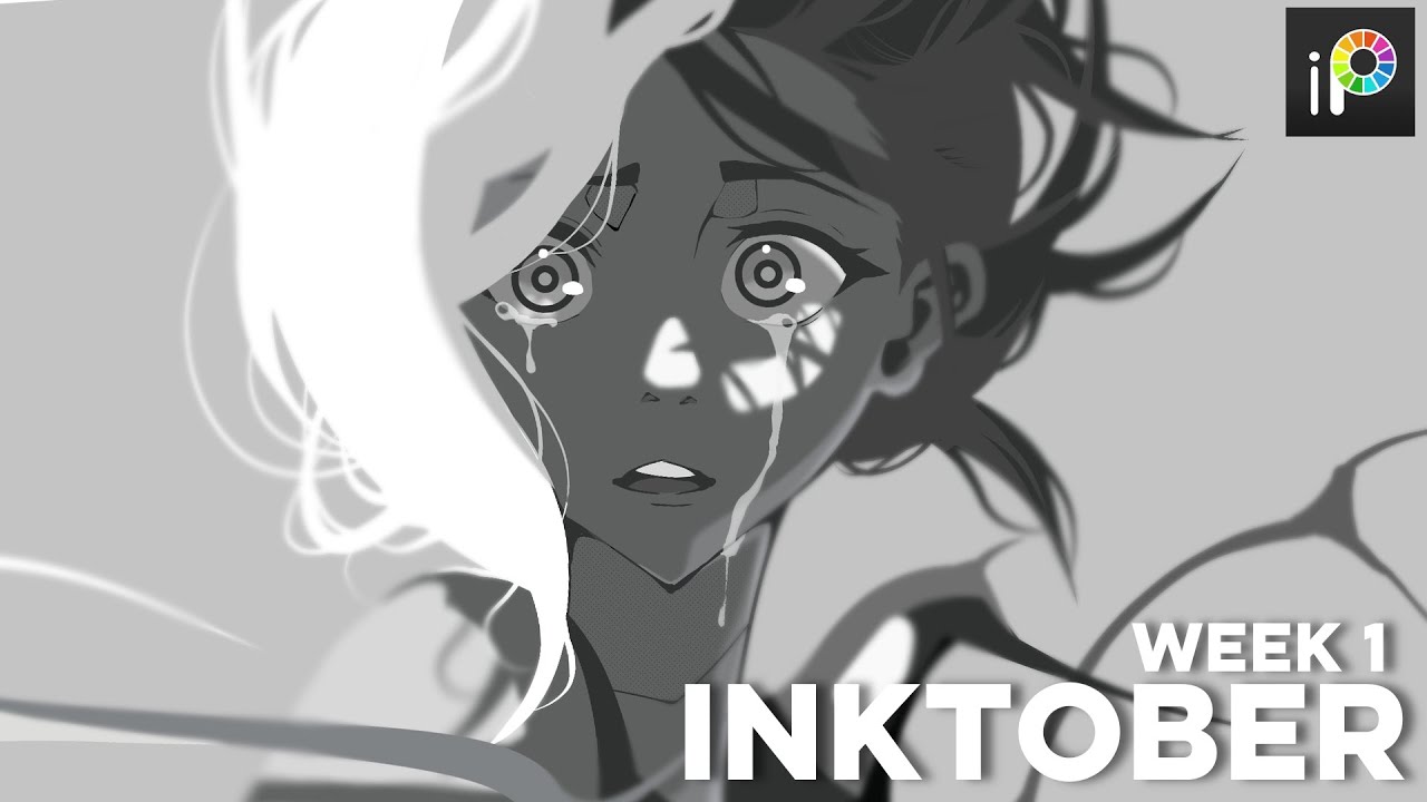 INKTOBER 2023 [WEEK 1] SPEEDPAINT イラストメイキング [Ibispaint X] #inktober #inktober2023 - YouTube