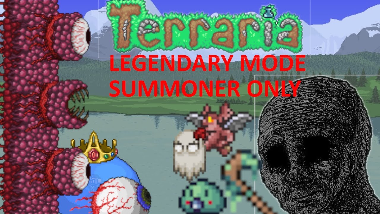 The Summoner's Experience in Terraria's LEGENDARY mode [PreHardmode ...