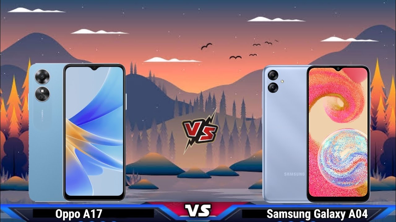 Oppo A17 vs Samsung Galaxy A04 - YouTube