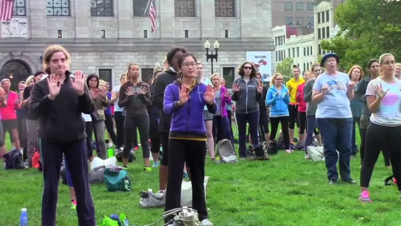 IMPACT Self Defense Training on Copley Plaza - YouTube