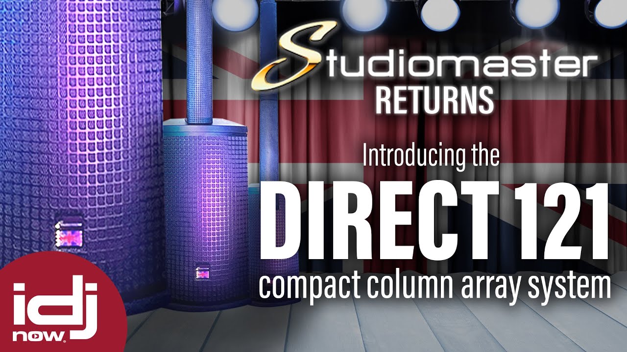 StudioMaster Returns | Introducing the Direct 121 compact column array ...