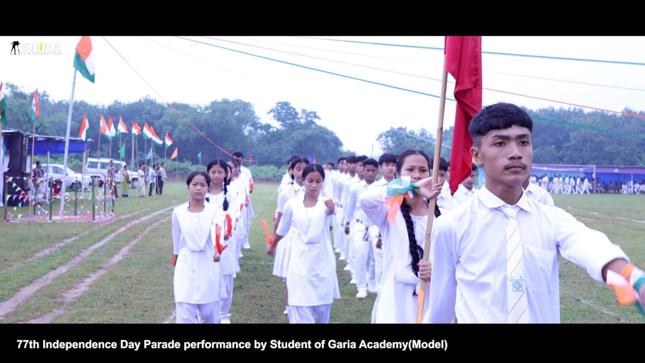 Parade Performance by Student of Garia Academy Model - YouTube