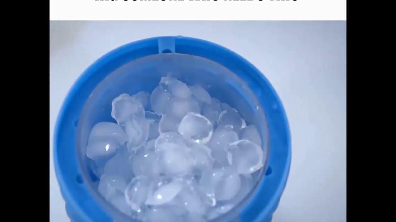 Magic Ice Maker - Ice Cube Genie - YouTube
