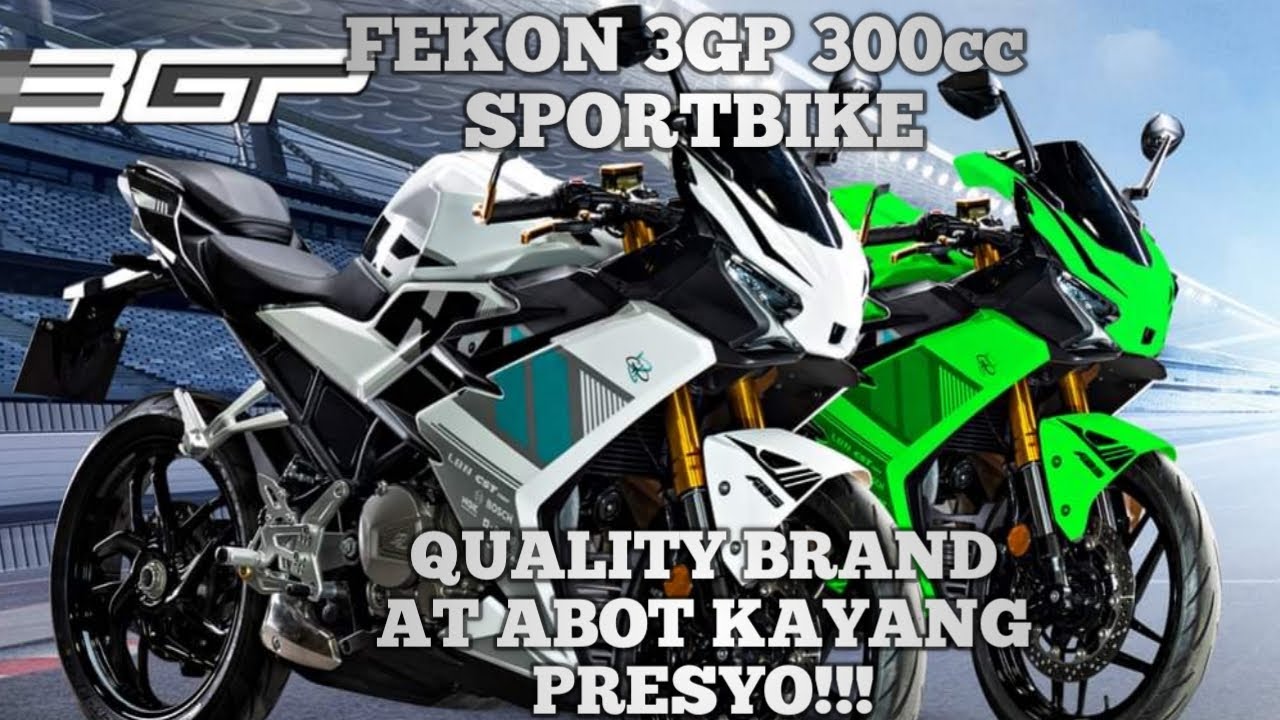 FEKON 3GP 300CC SPORTBIKE NG FKM GOOD QUALITY AT NAPAKA POGI AT PASOK ...
