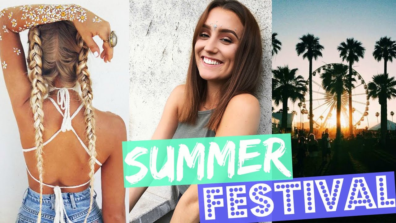 GRWM - SUMMER FESTIVAL - YouTube
