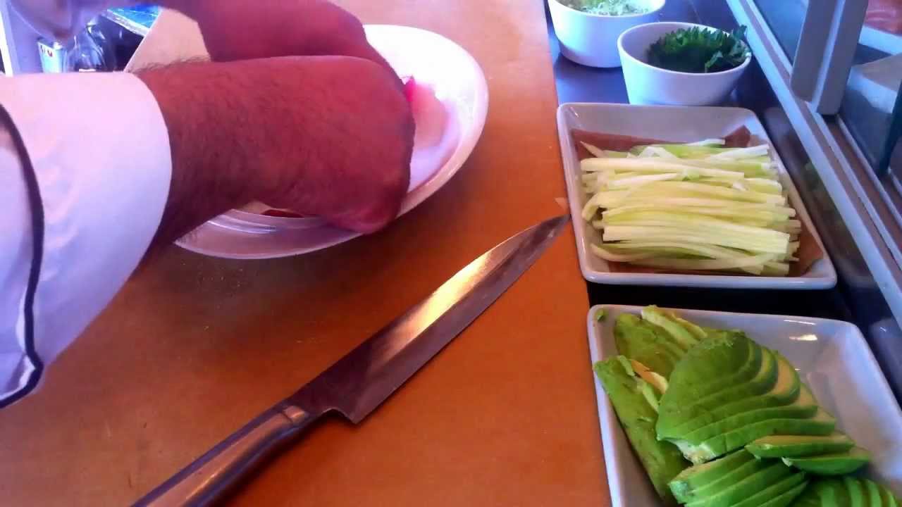 Sushi Rose: how to make - YouTube