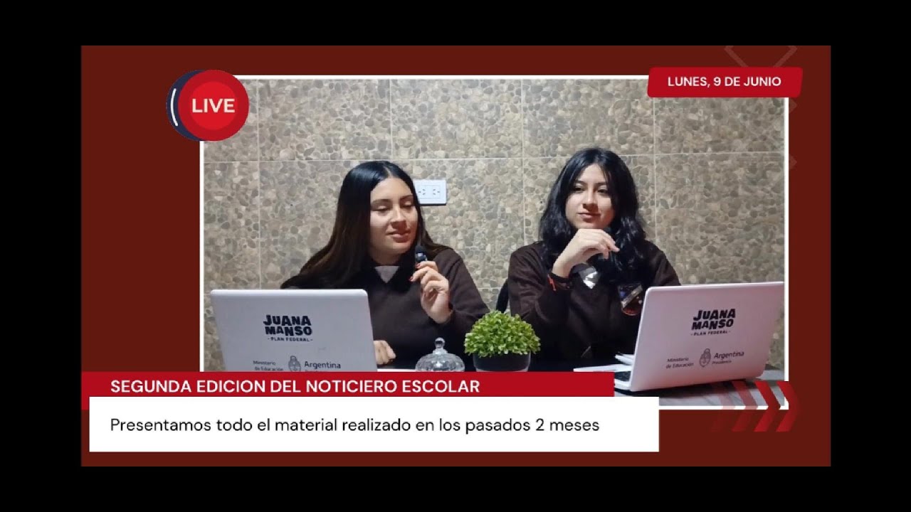 SEGUNDA EDICION DEL NOTICIERO ESCOLAR 2025 - YouTube