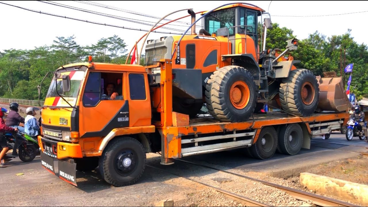 MOBIL DAN TRUK BESAR ‼️ TRUK MUATAN ALAT BERAT TRUK TRELLER TRUK ...
