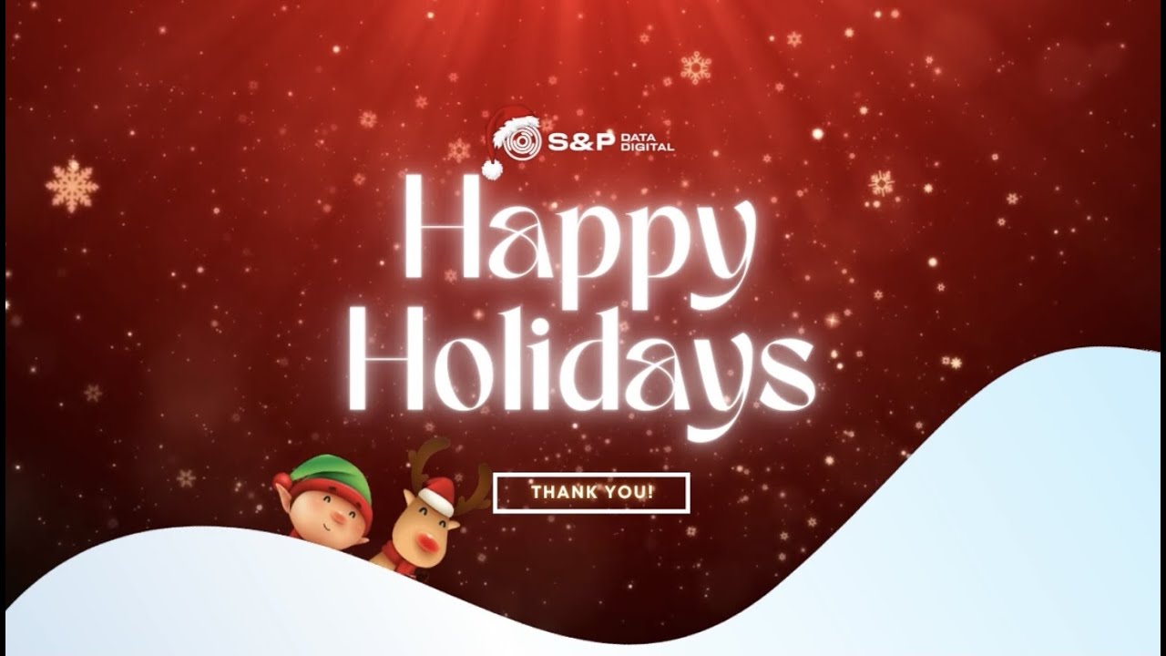 Happy Holidays & Thank You SP Data Digital Team! - YouTube