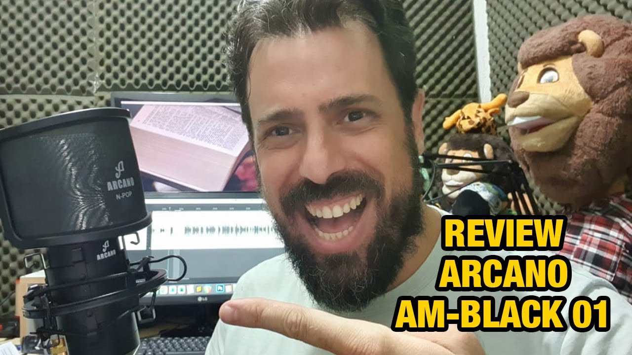 Review do Microfone USB Arcano AM-Black 01 - YouTube