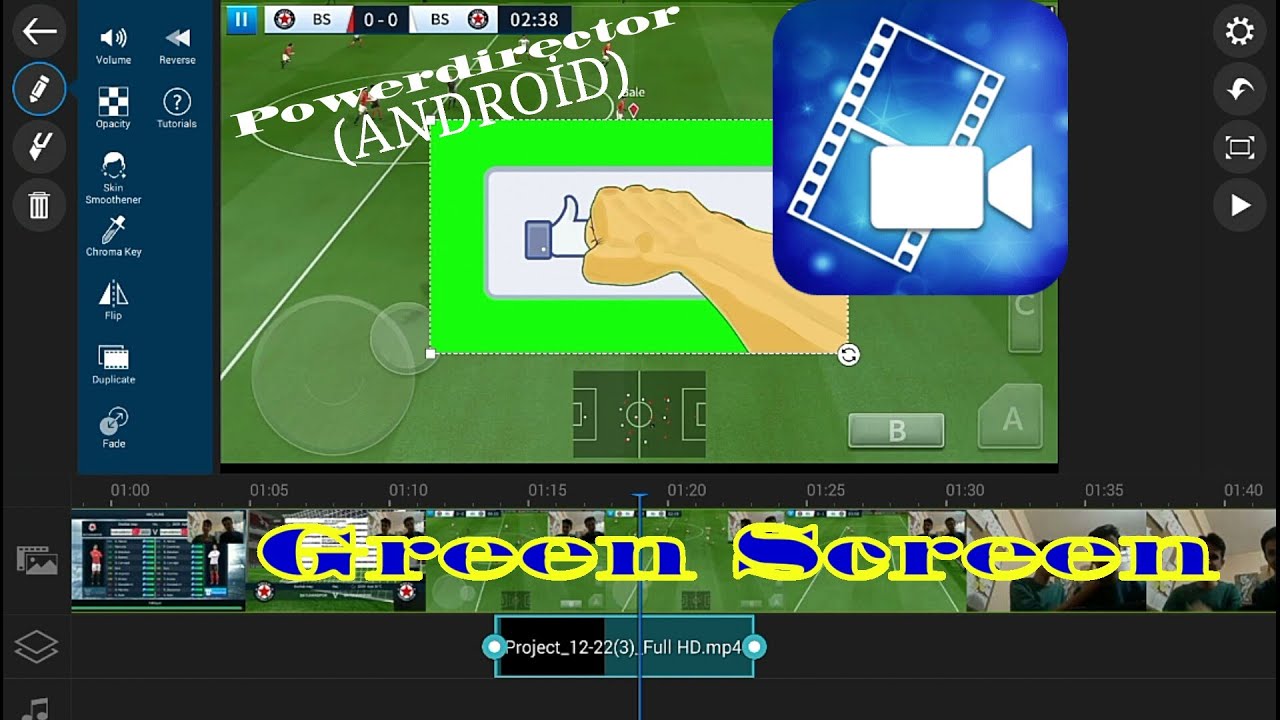 PowerDirector /Green Screen Nasıl Yapılır???#2 - YouTube