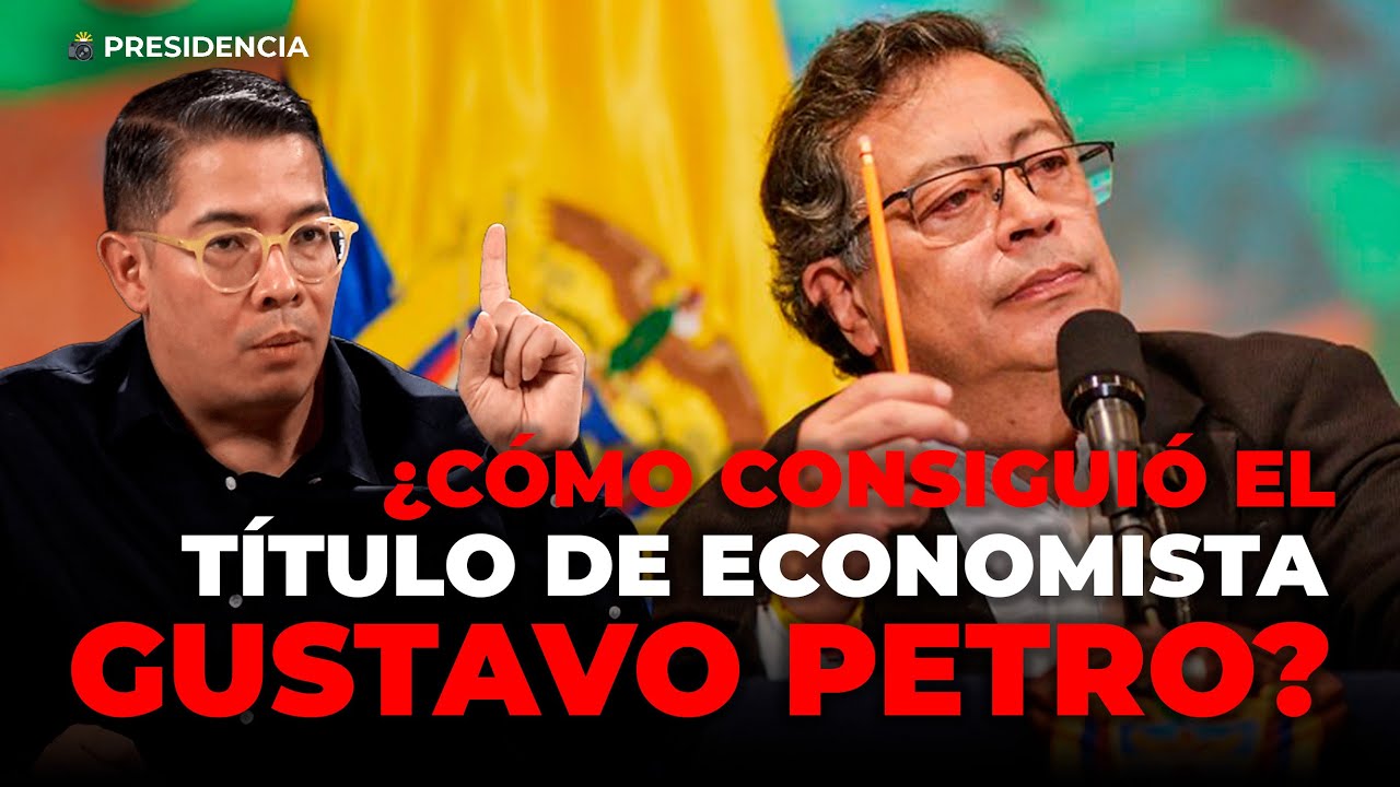 ¿Cómo Fue Que Petro Consiguió El Título De Economista? Robert NG - YouTube