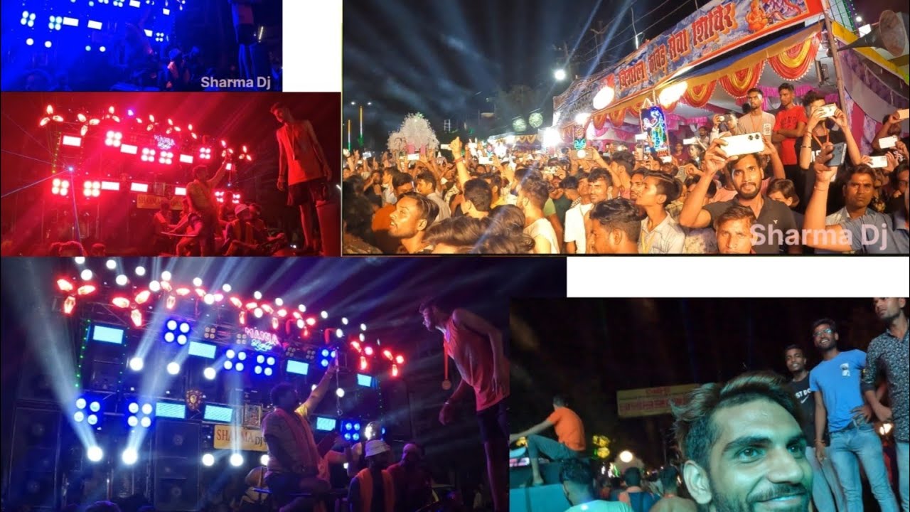 Sharma Dj in Night⚡🙈 || kya hua🔥 jab Sharma Dj ne full Bass खोल कर बजा ...