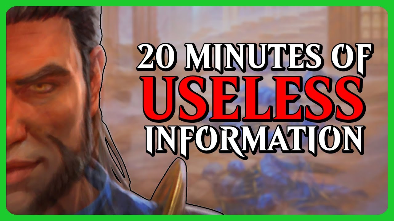 20 Minutes of Useless MTG Information (Jan to Mar 2023) - YouTube