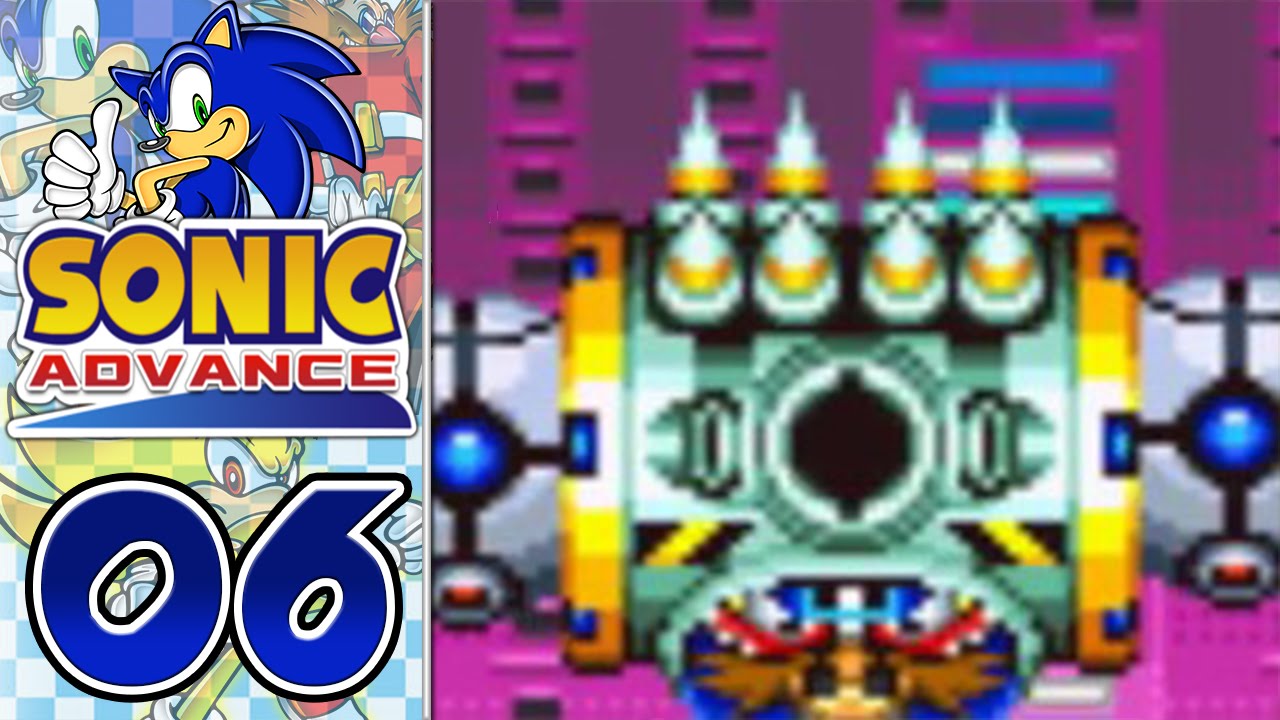 Sonic Advance Part 6 - Egg Rocket Zone & Cosmic Angel Zone - YouTube