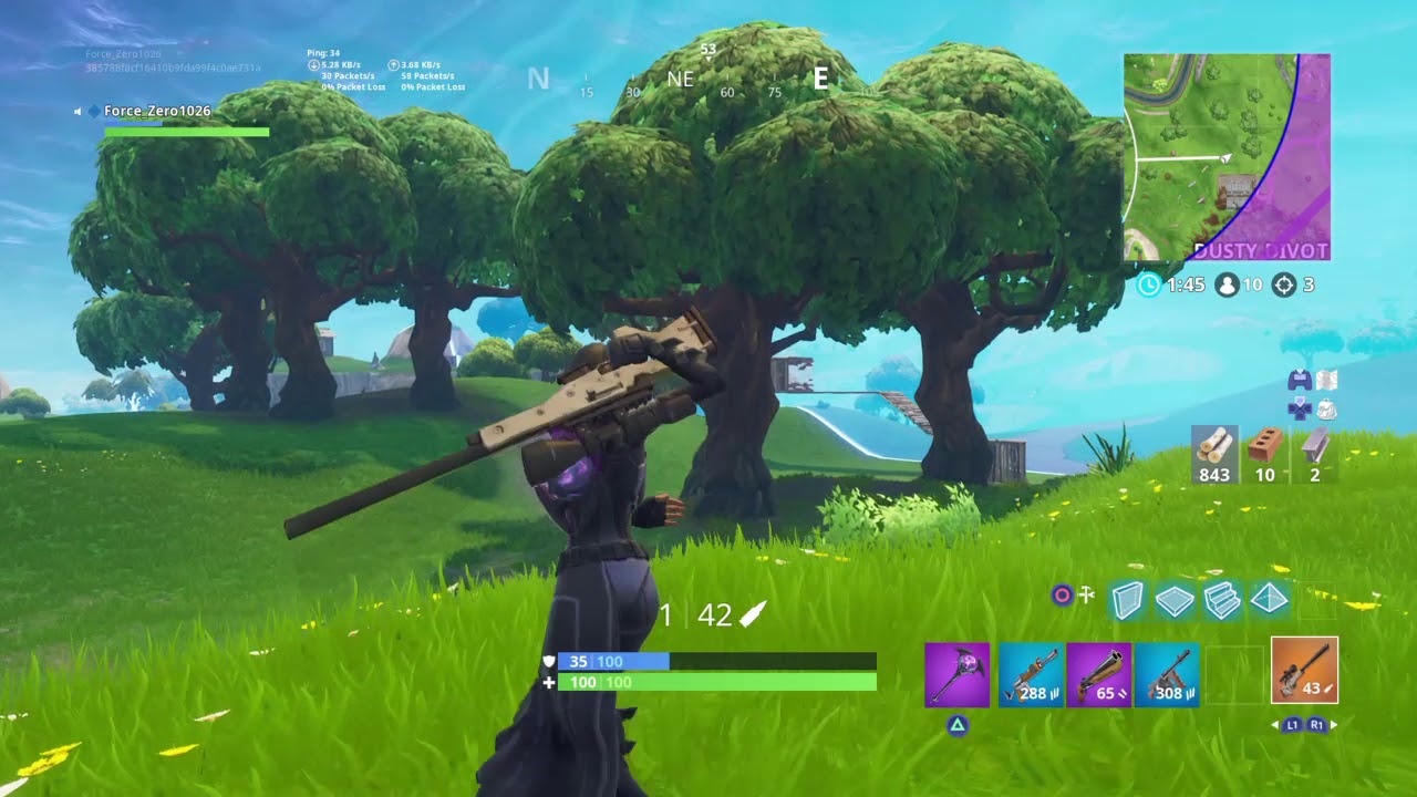 Fortnite Fate skin solo gameplay! - YouTube
