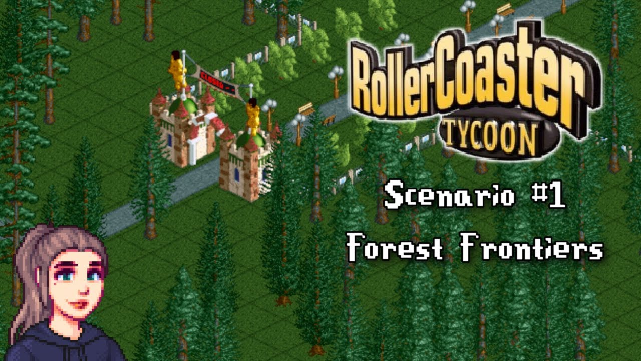 Forest Frontiers | Scenario #1 | RollerCoaster Tycoon (1999) | No ...