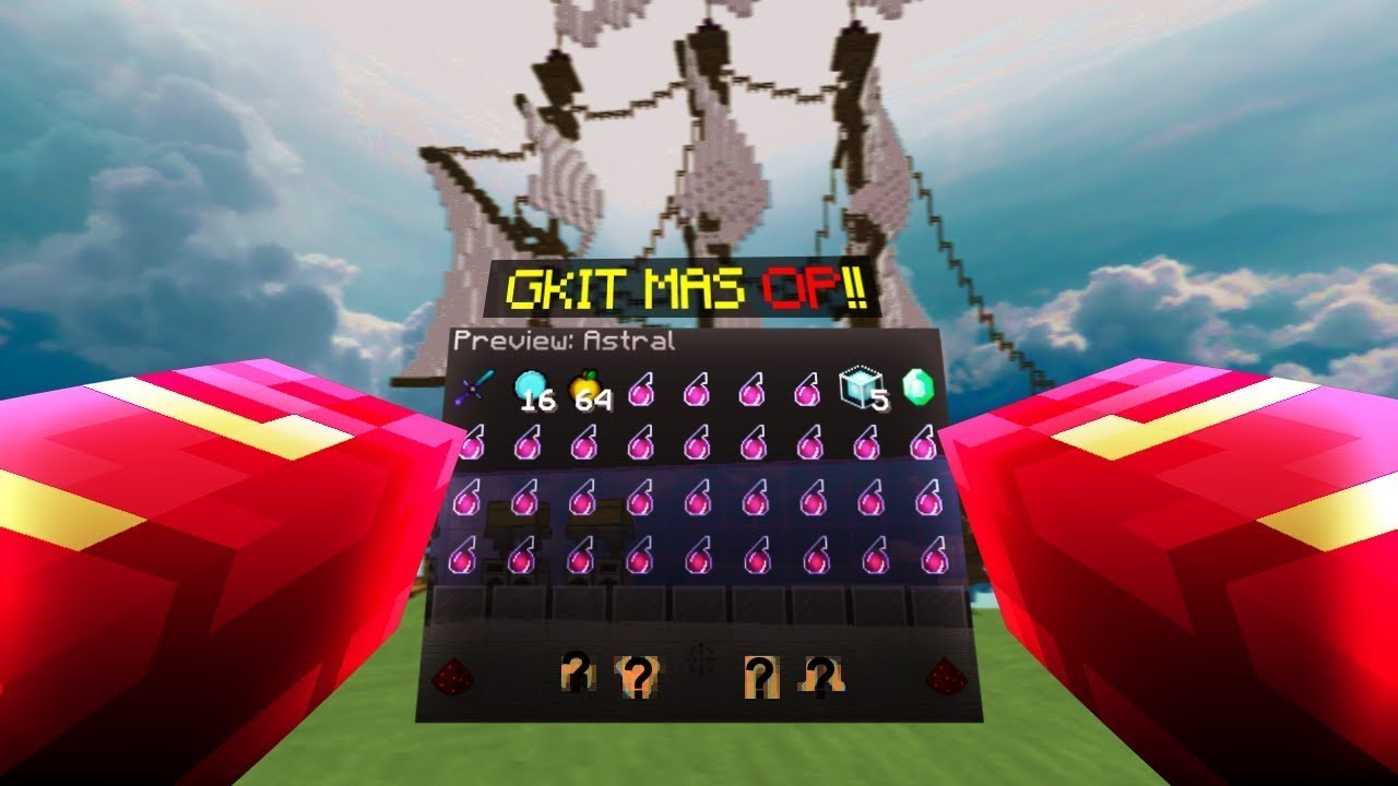 Este es el NUEVO GKIT para PvP en Minecraft HCF! 🚨 - YouTube