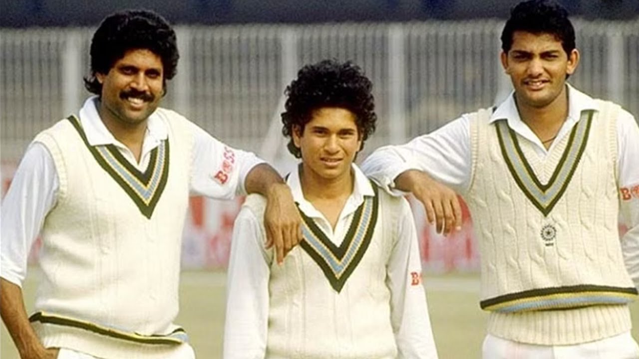 Legendary Debut Sachin Tendulkar's First Match Against Pakistan 1989 ...