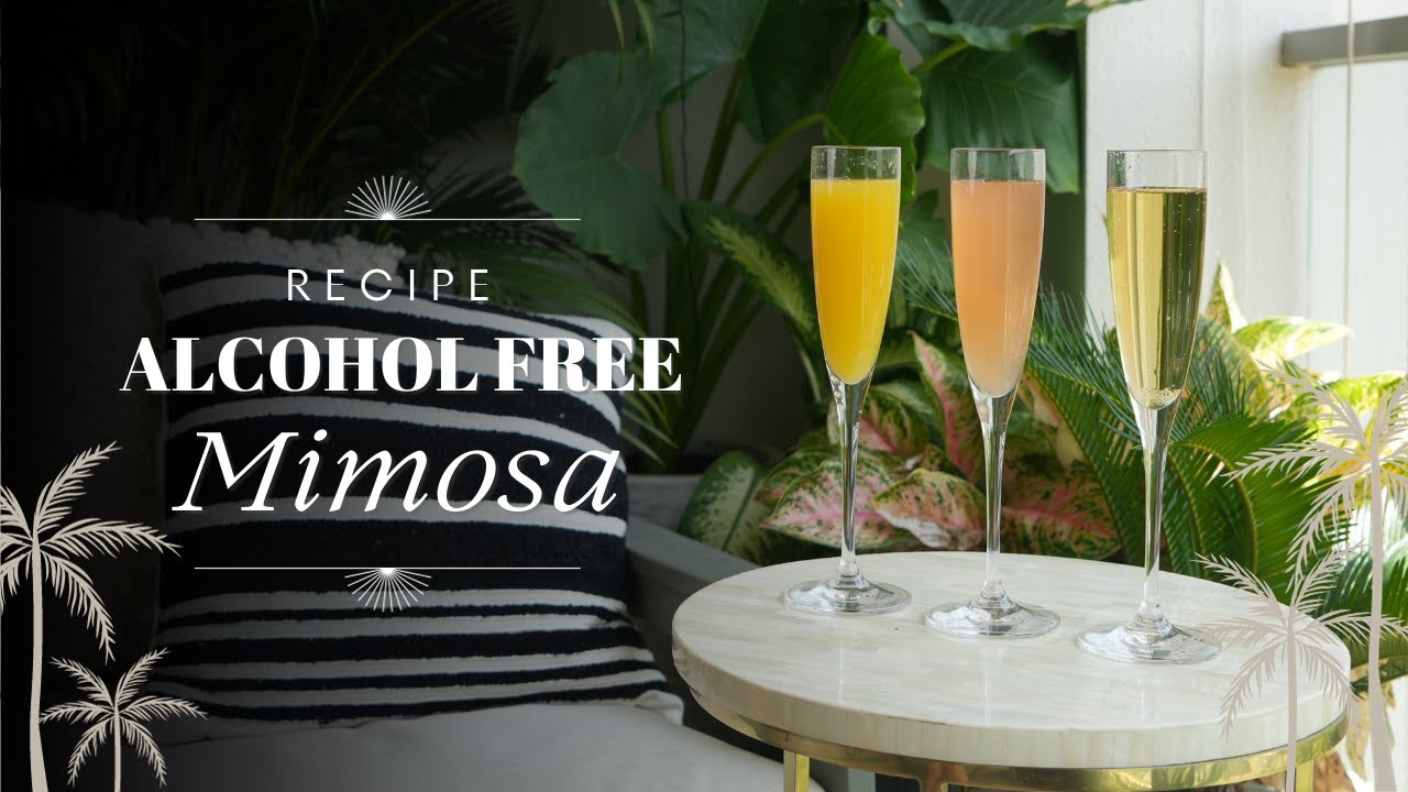 3 Alcohol Free Mimosa Recipes - YouTube