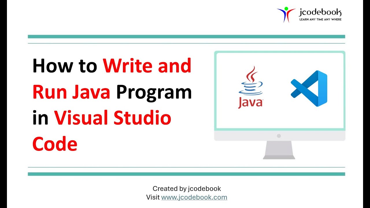 #89 How to Write and Run Java Program in Visual Studio Code - YouTube