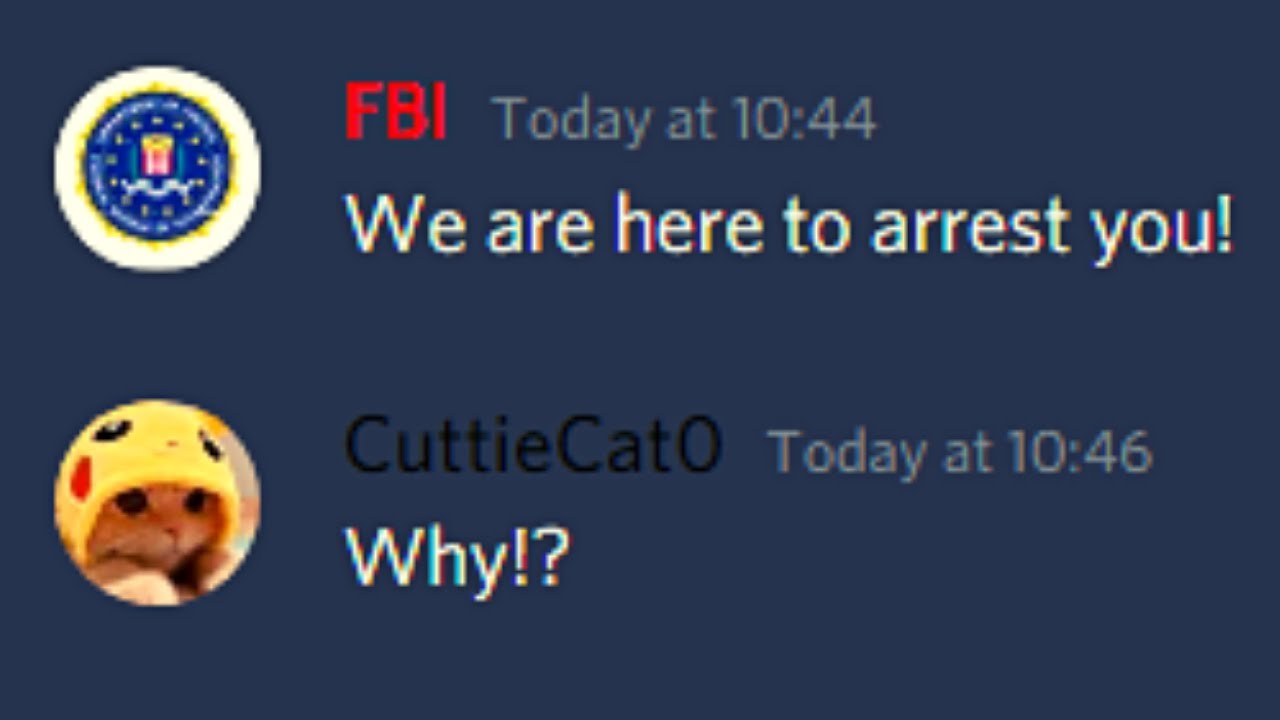 When FBI enters a Discord Server - YouTube