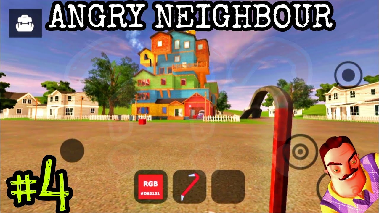 Finally I Got The Secret Of My Neighbour's House | Angry Neighbour game ...