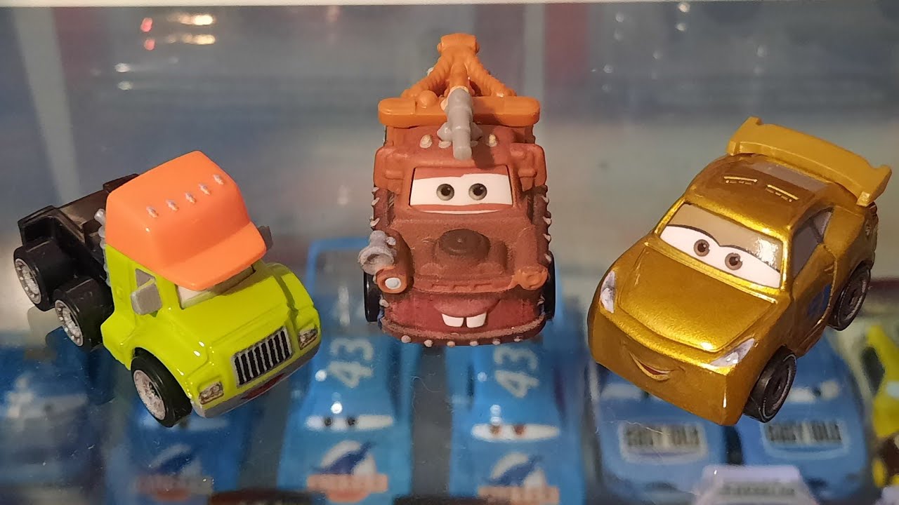 Mattel Disney/Pixar Cars on the Road Wave 1 2023 Mini Racers Unboxing ...