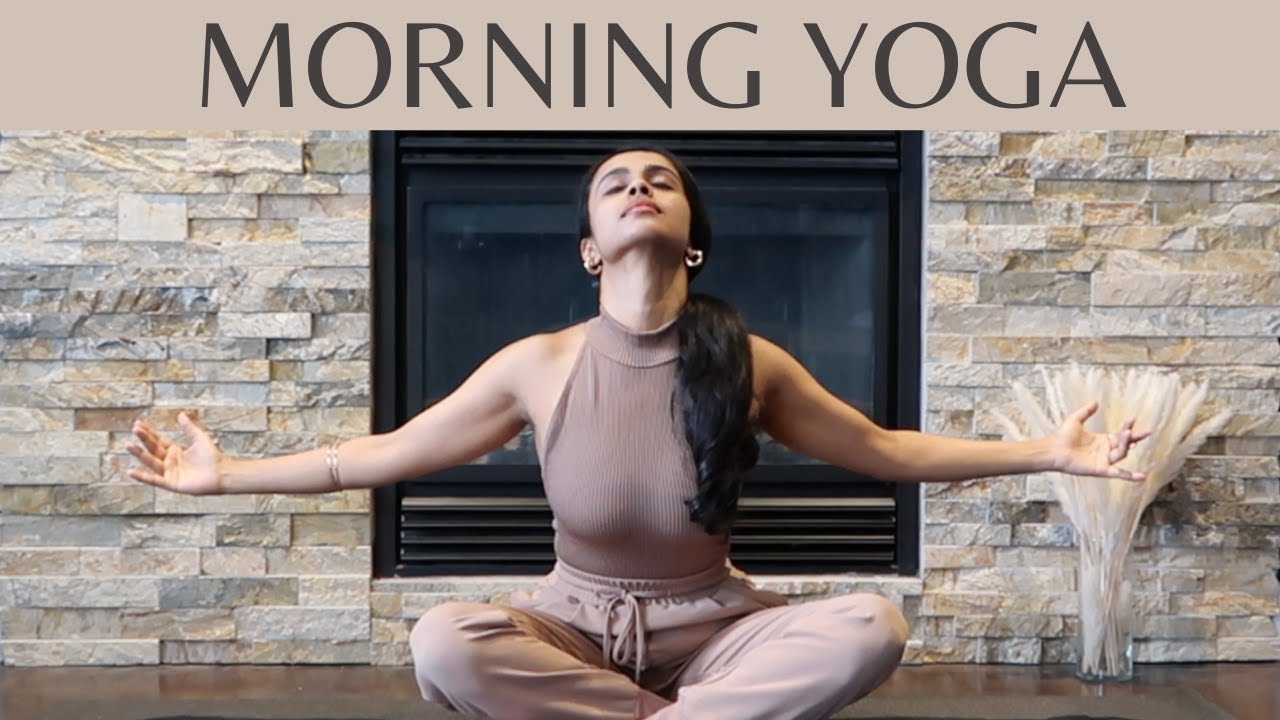 Daily Morning Yoga + Breath Work | Yoga Practice All Levels - YouTube