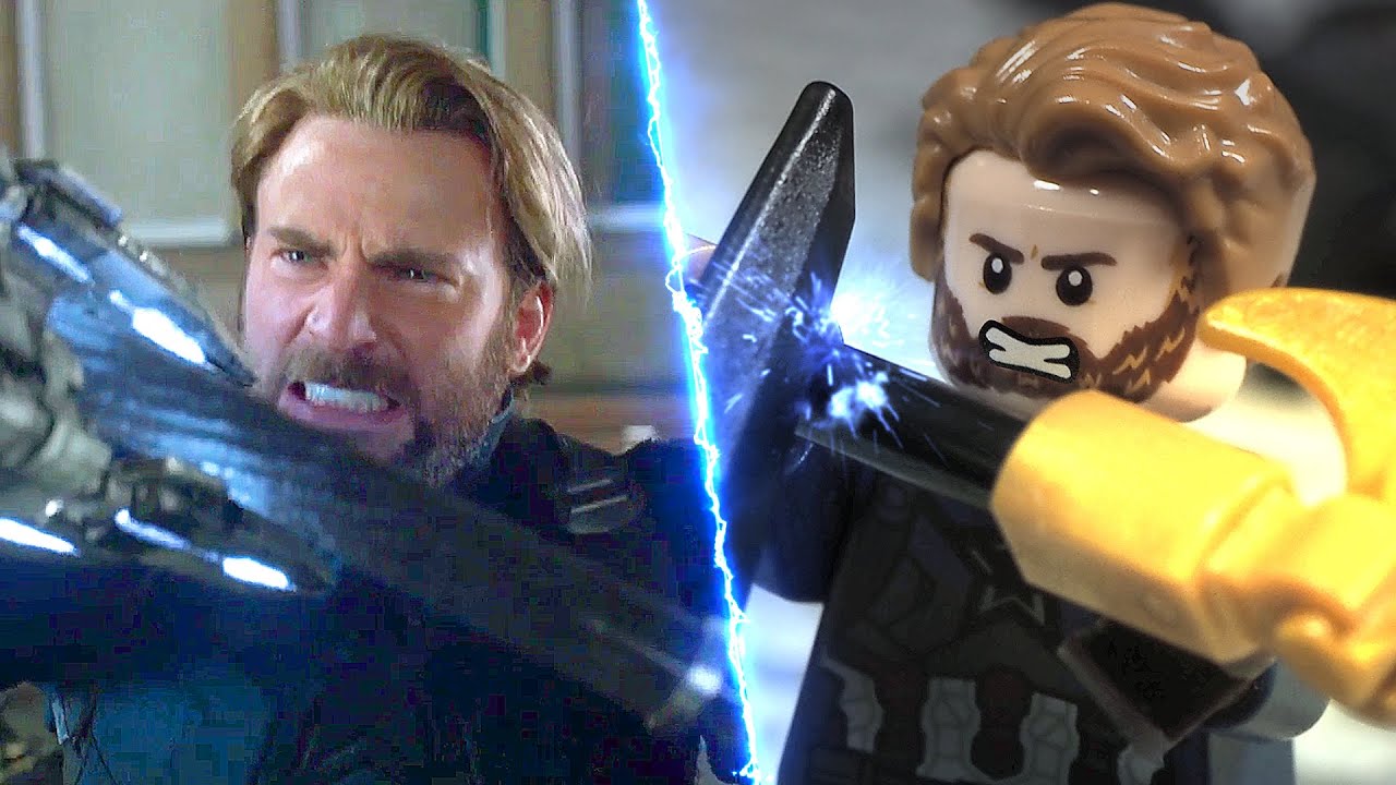 Avengers Infinity War Captain America Entry Scene Full Scotland Battle ...