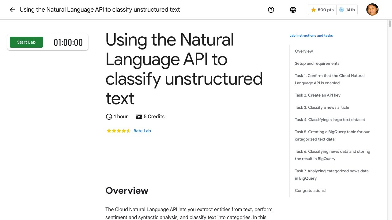 Using The Natural Language Api To Classify Unstructured Text Youtube