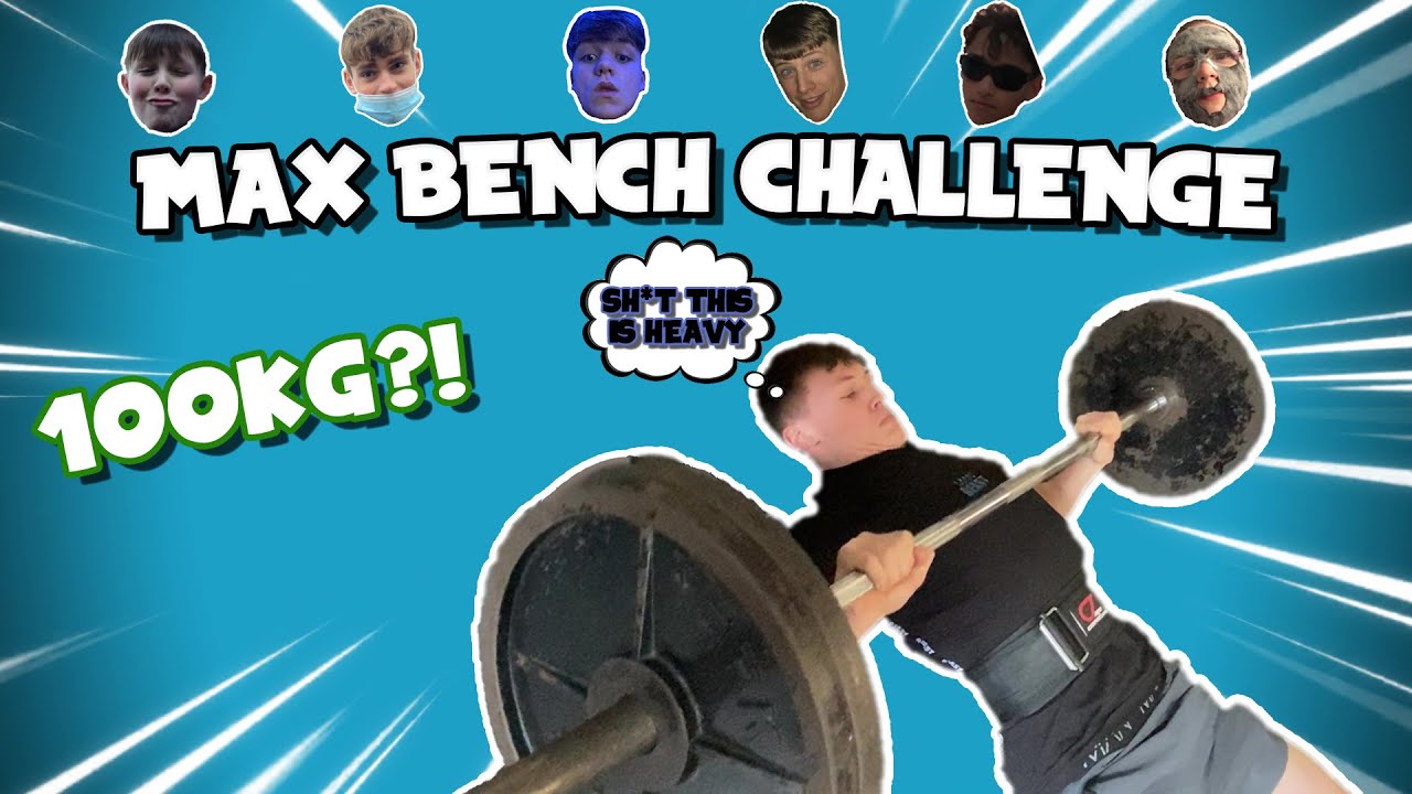 Max Bench Challenge! | Client Work - YouTube