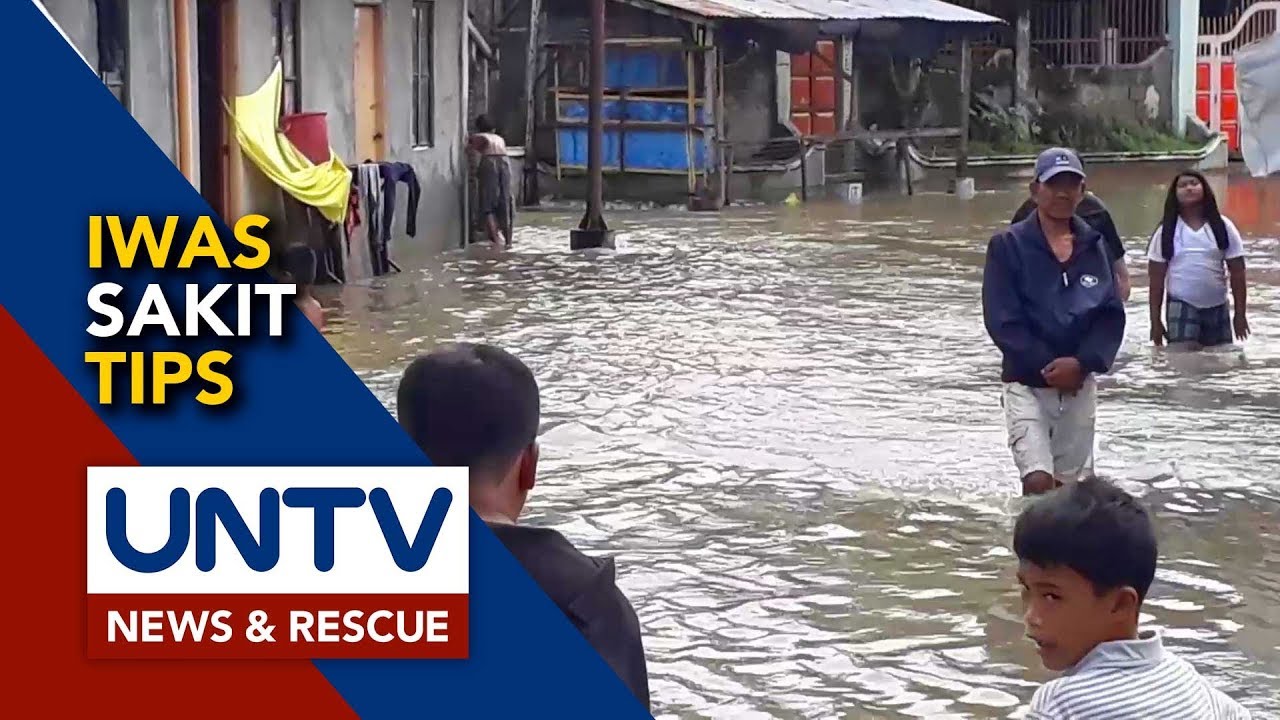 DOH, nagbabala kaugnay sa mga sakit na maaaring makuha sa mga lugar na ...