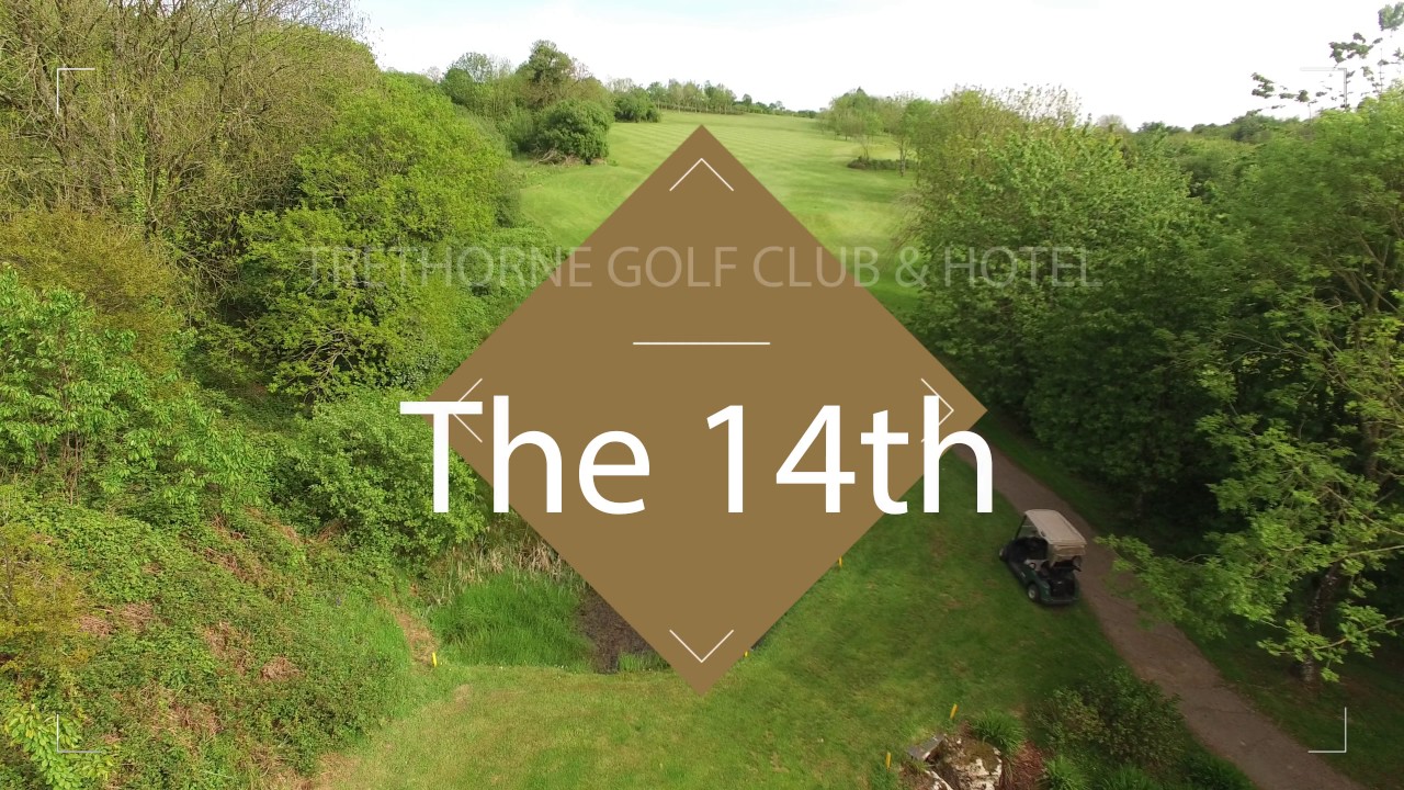 Trethorne Hotel & Golf Club 14th Hole Fly-Over in 4K - YouTube