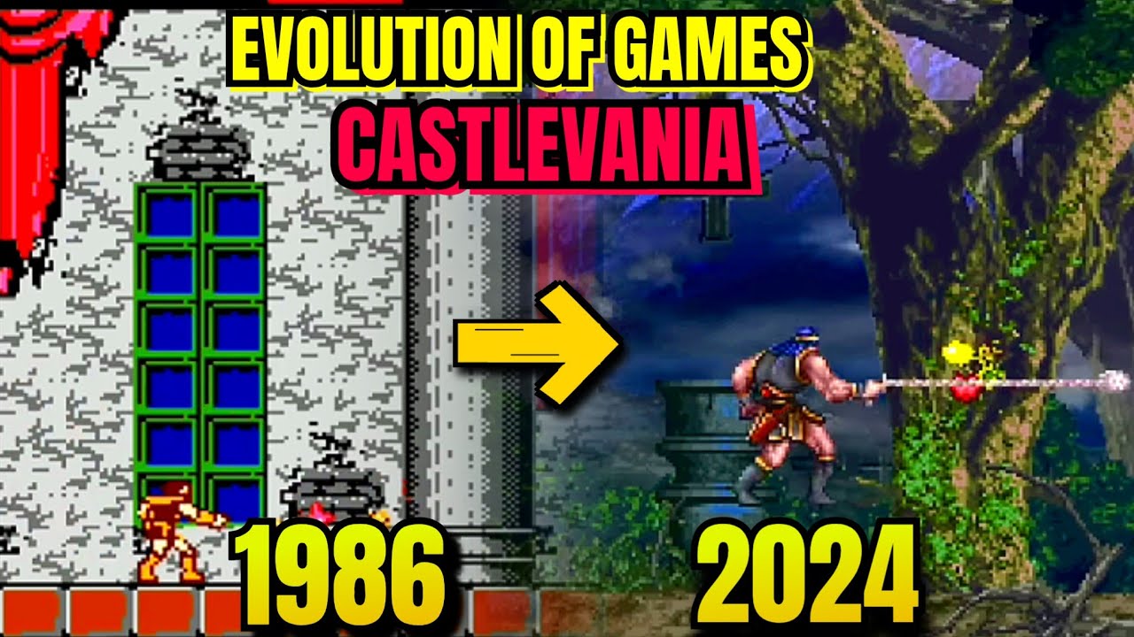 EVOLUTION OF CASTLEVANIA 1986 - 2024 - YouTube