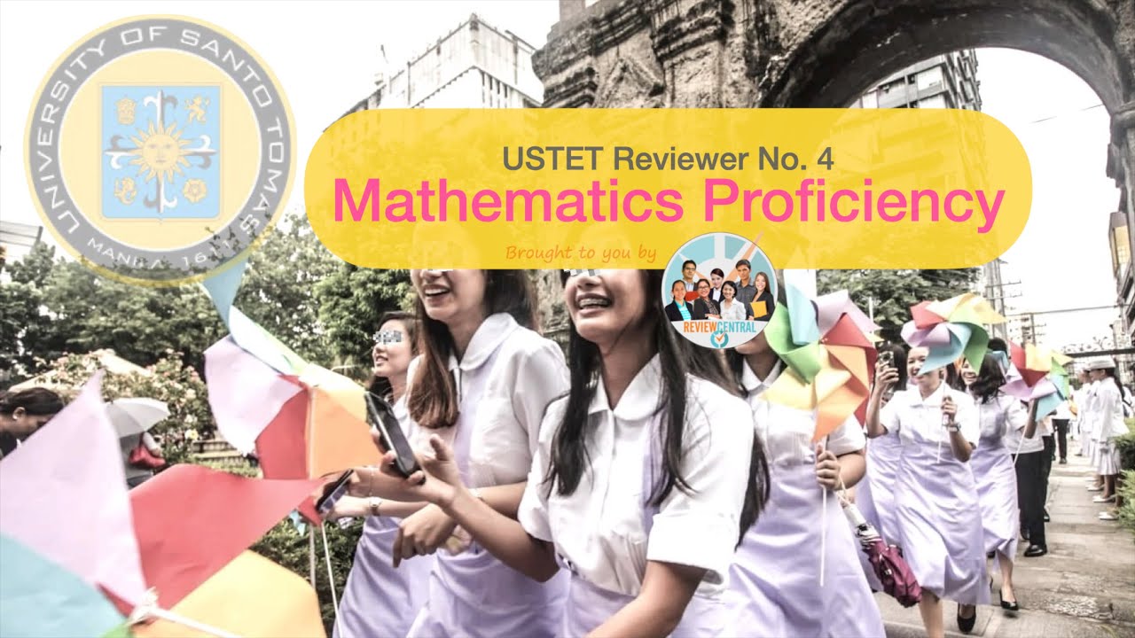 USTET Reviewer No. 4: Mathematics Proficiency | Review Central - YouTube