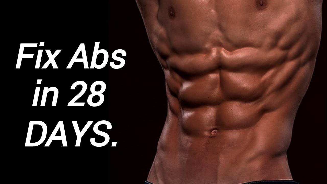 Get 6 PACK ABS in 28 Days | Abs Workout Challenge (Home Exercises ...