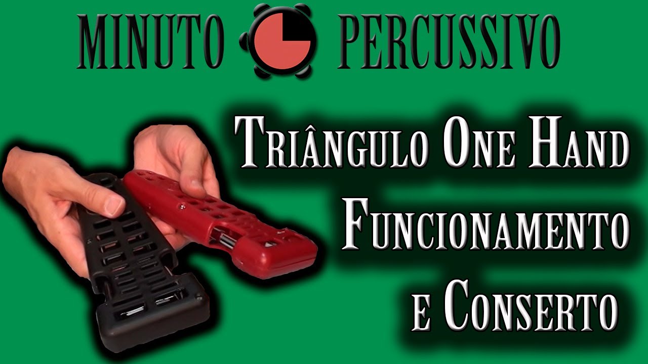 Triângulo de uma mão - One Handed Triangle LP 311h Torelli Prático ...