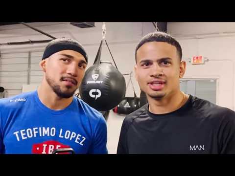 SMH!!! TEOFIMO LOPEZ SAYS ROLLY ROMERO SENDS HIM NASTY PICS