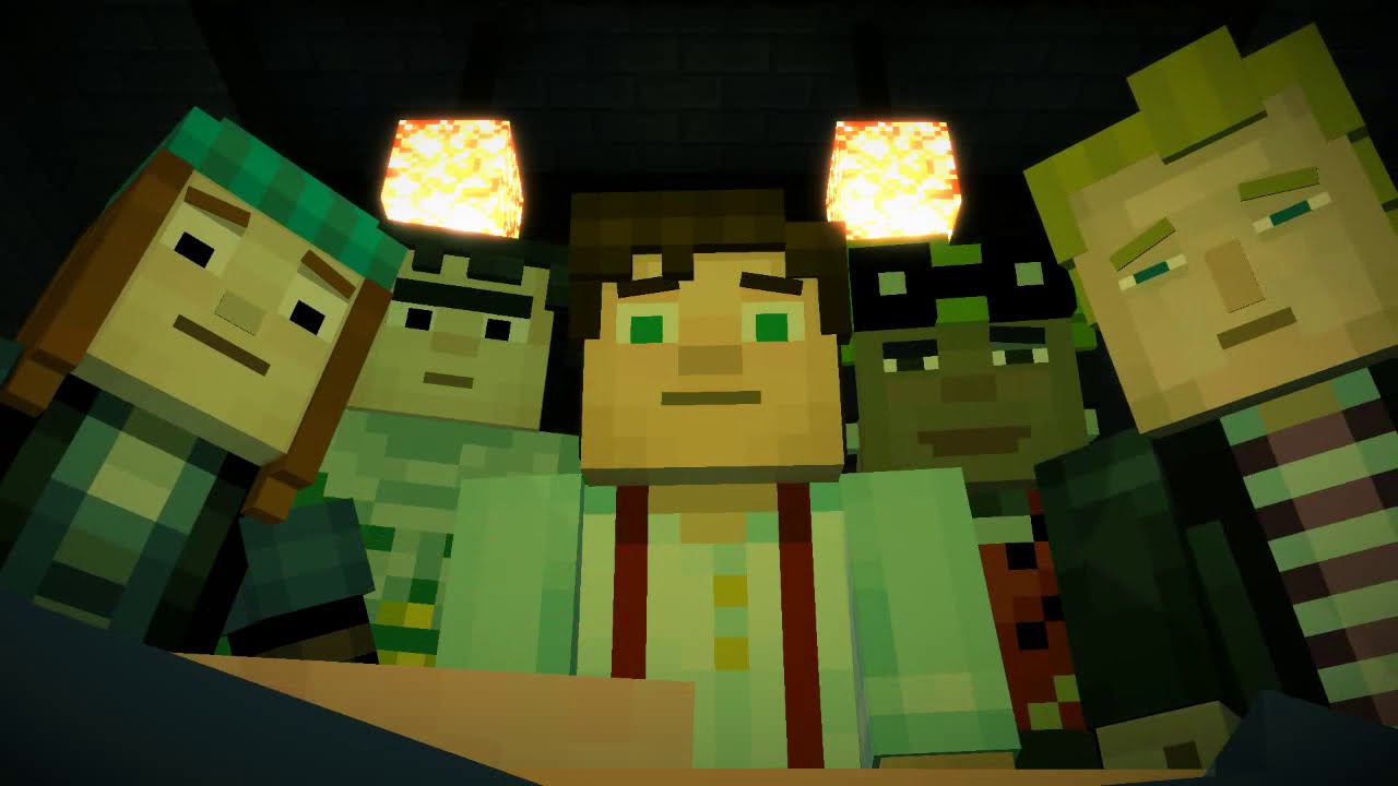 Minecraft Story Mode #4 Season 1 - YouTube